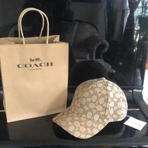 Coach | Accessories | Coach Signature Jacquard Hat | Poshmark